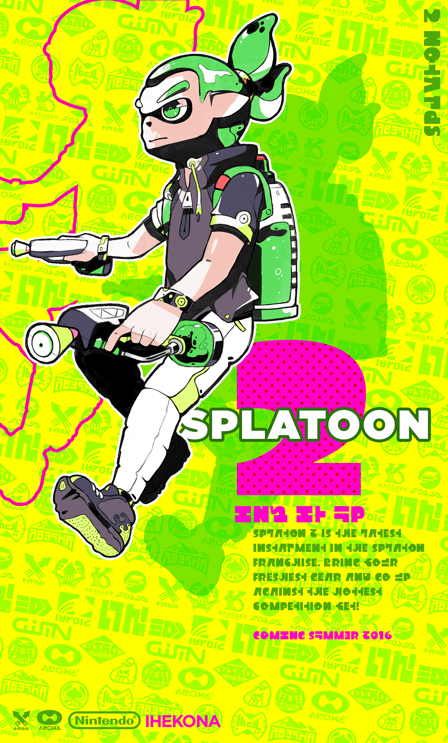 Splatoon 2 Poster 2 – JIhekona